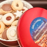 Cool West German Vintage Biscuit Tin - Etsy