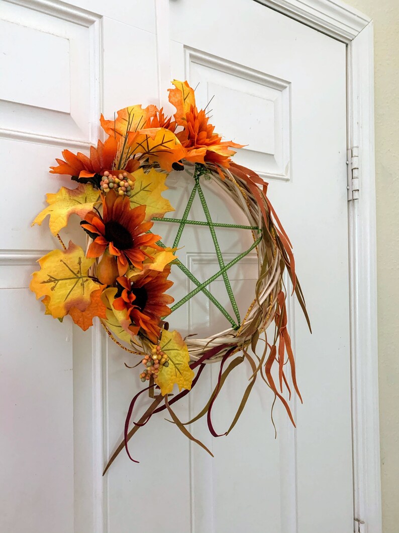 Lughnasadh Fall Pagan Wreath - Etsy
