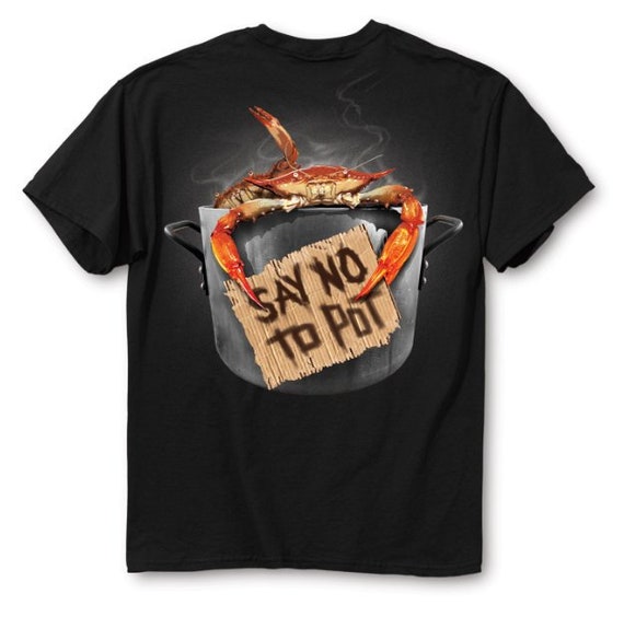 Say No to Pot T-shirt - Etsy
