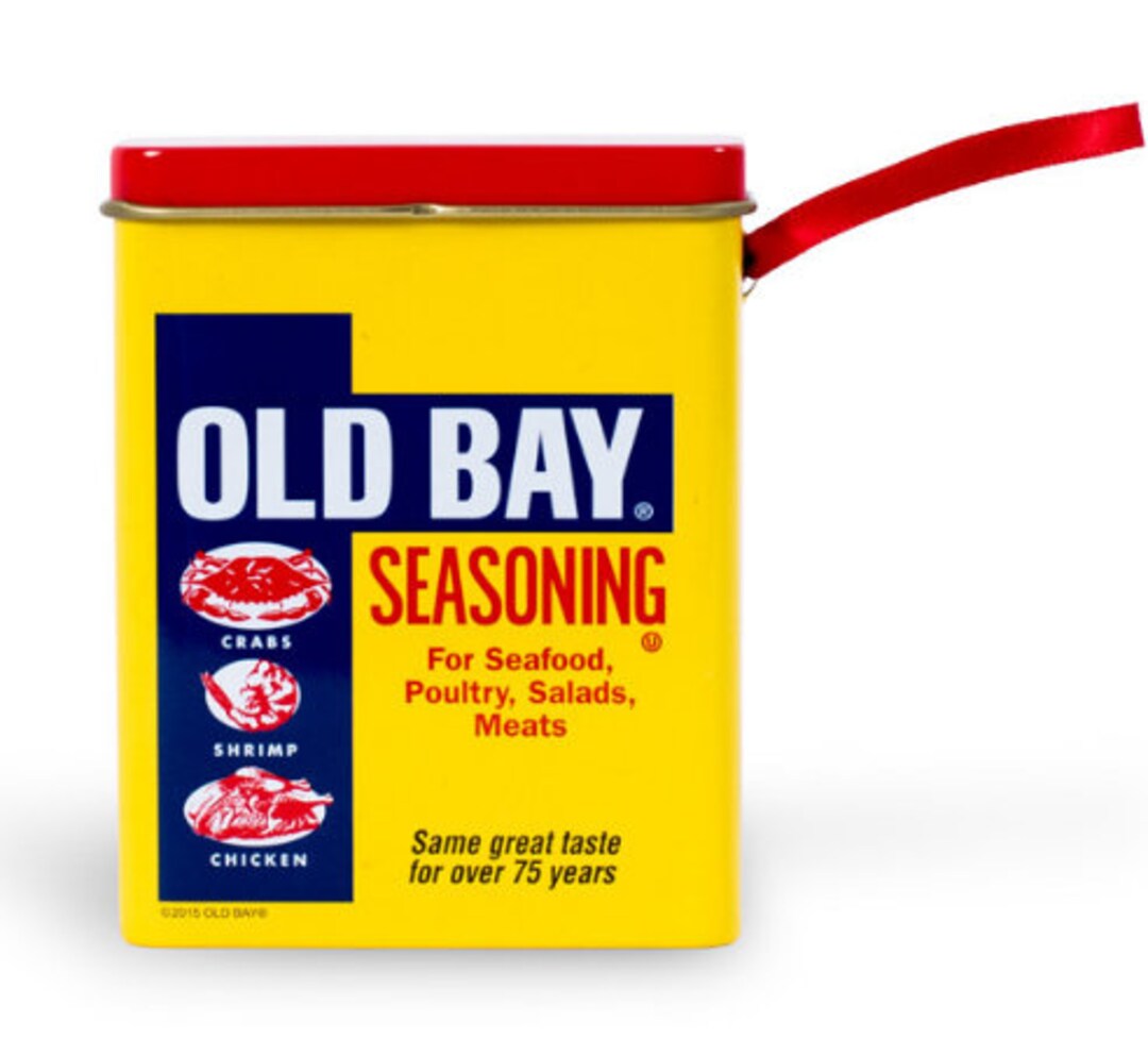 Maryland Old Bay Ornament Oldbay Can - Etsy