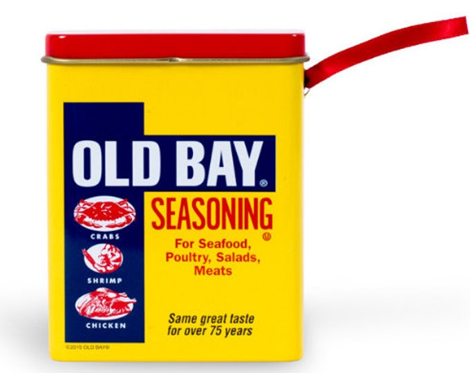 Maryland Old Bay Ornament Oldbay Can - Etsy