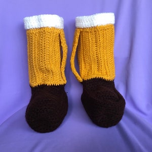 Beer Mug Novelty Slippers - Etsy