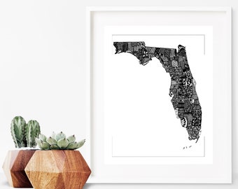 Florida art | Etsy
