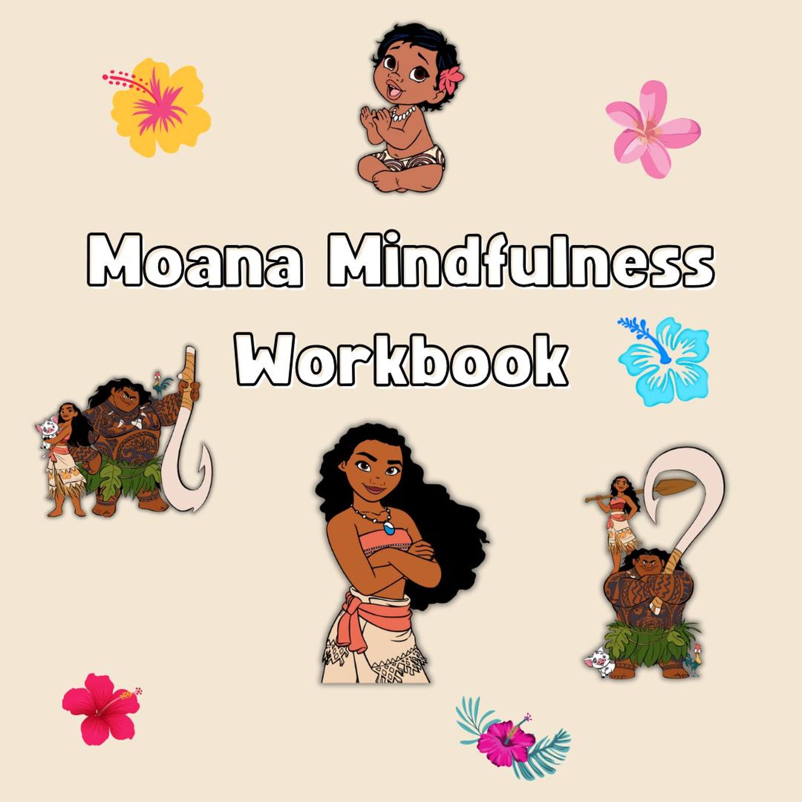 Moana Mindfulness Workbook| Moana Worksheets| Moana| Mindfulness ...