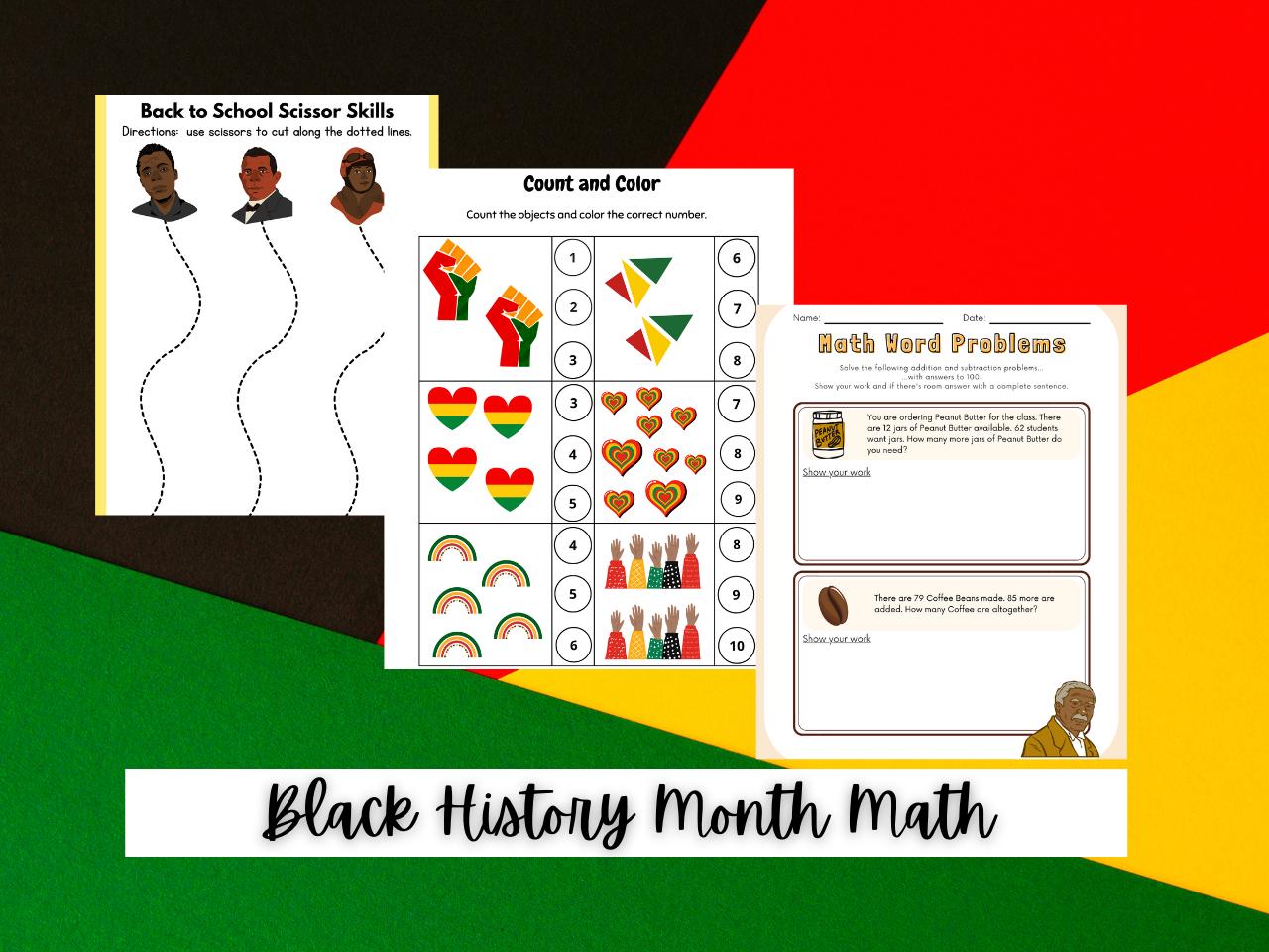 Hojas De Actividades Del Mes De La Historia Afroamericana