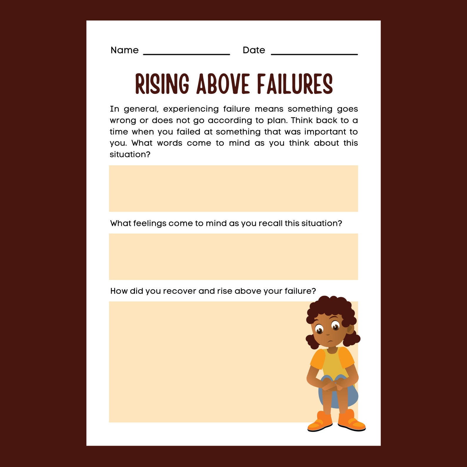 Social Emotional Learning Workbook for Kids - Etsy