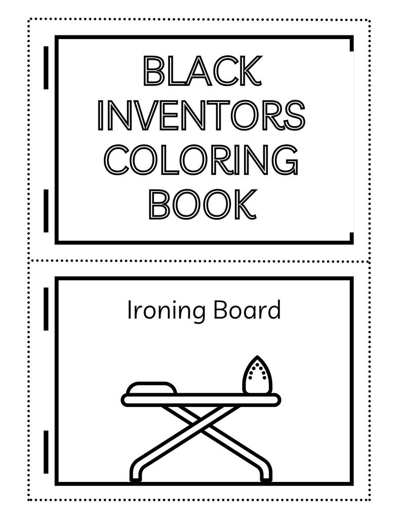 Black History Month Coloring Book| Black History Inventors Coloring ...