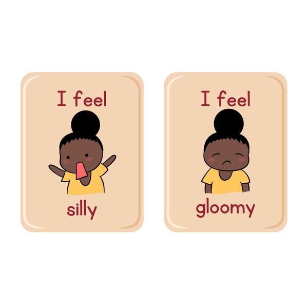 African American Flash Cards - Etsy