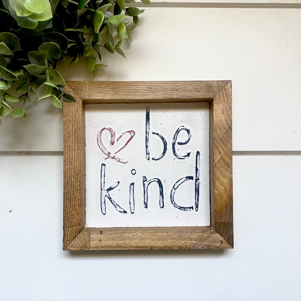 Kindness Sign - Etsy