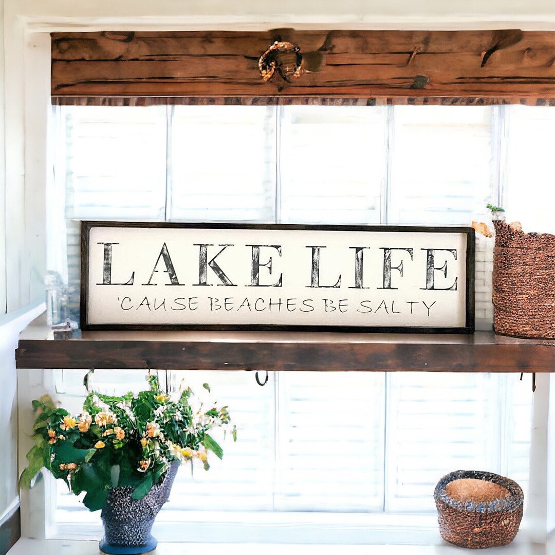 Vintage Sign, Beach Life, Beaches Be Salty, Shabby Chic, Vintage ...