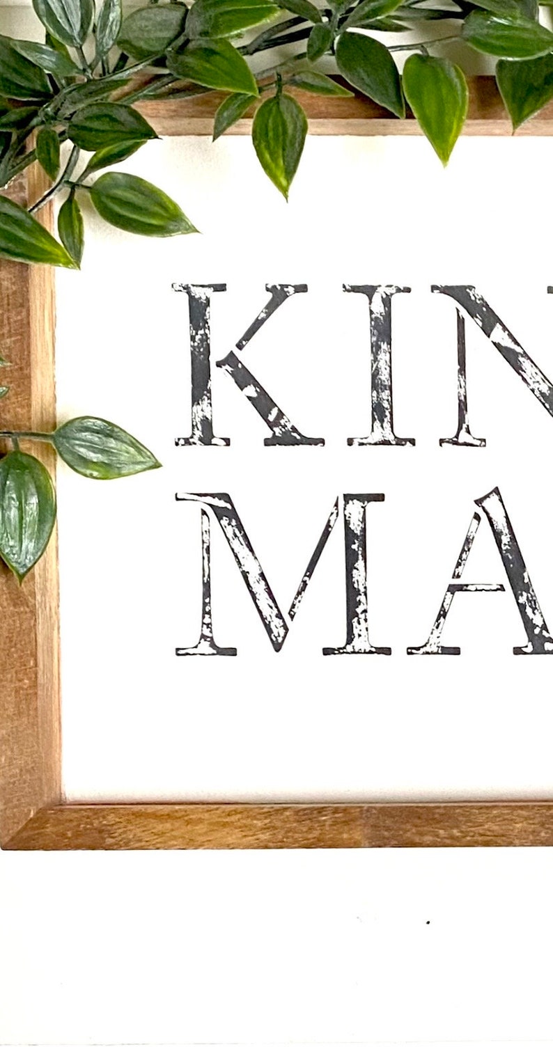 Kindness Matters Sign, Farmhouse Sign, Farmhouse Decor, Gift, Vintage ...