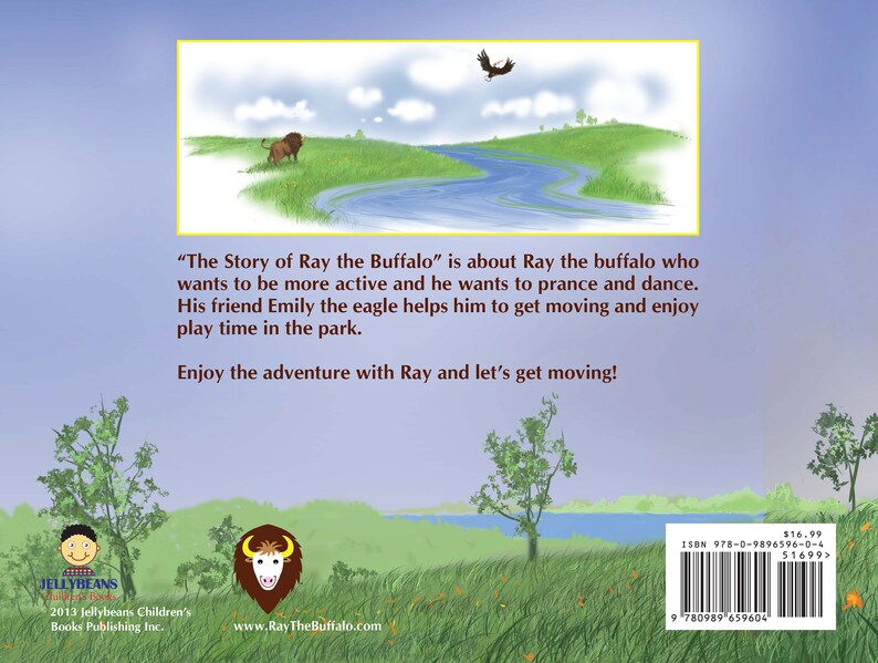 CHILDREN'S BOOK - the Story of Ray the Buffalo. Featuring Usa's ...