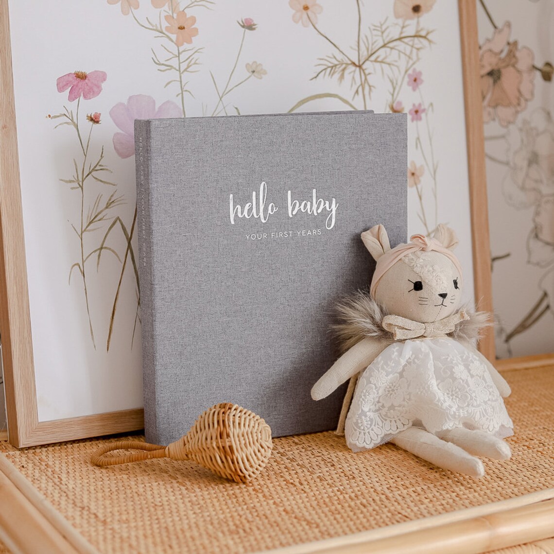 Baby Memory Book for Girls Photo Keepsake to Record - Etsy