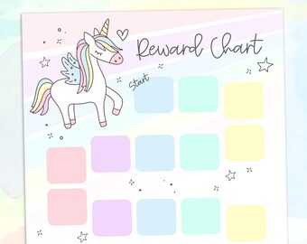Elephant Reward Chart Digital Download Girls Reward Chart Printable ...