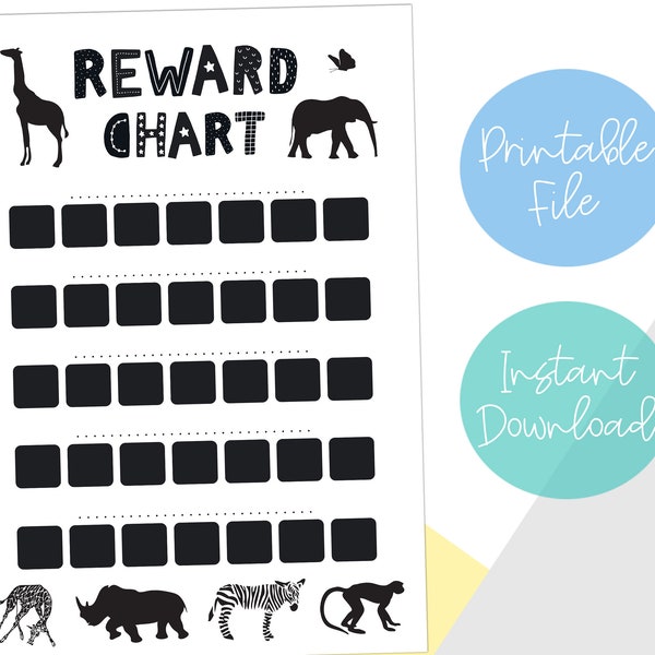 Reward Chart - Etsy