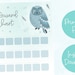 Magical Owl Reward Chart Digital Download Printable Reward Chart Owl ...