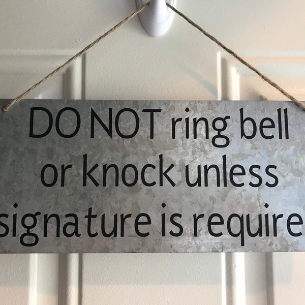 Do Not Ring Doorbell - Etsy