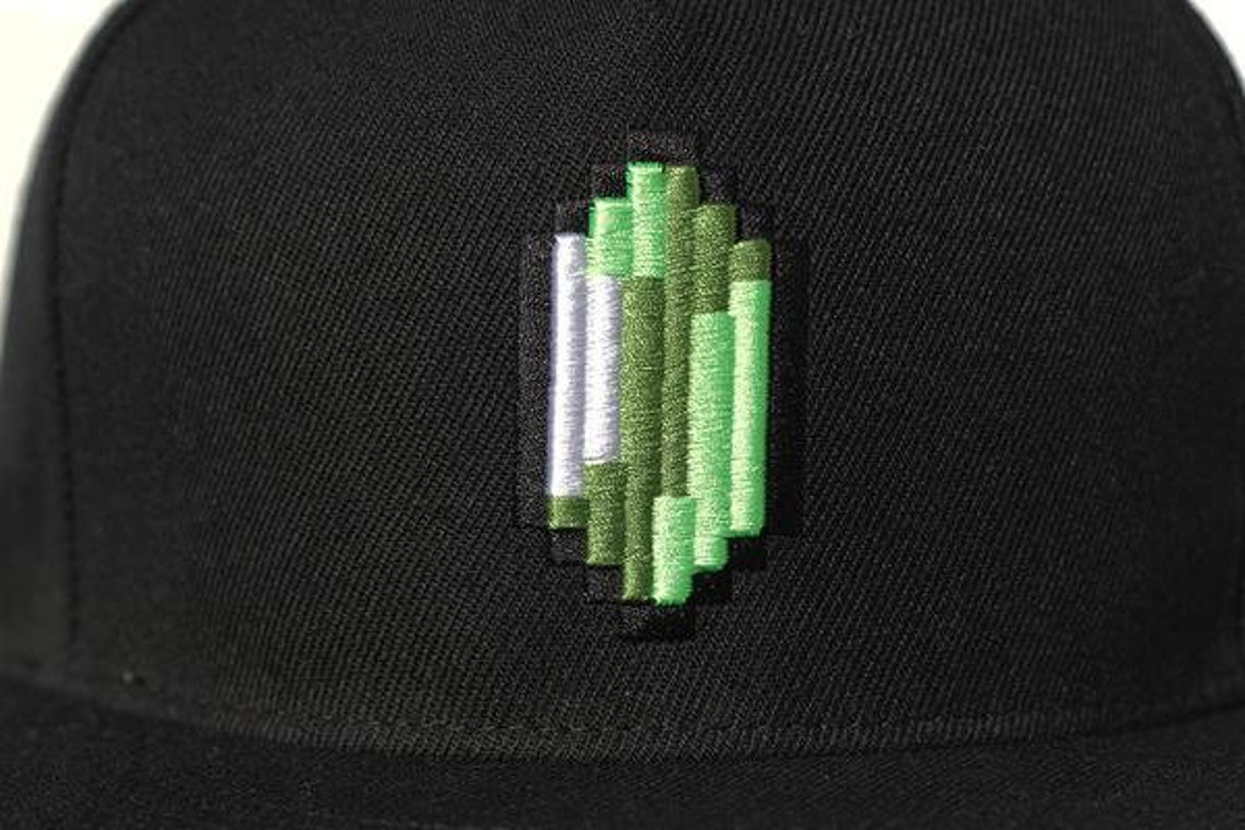 Gaming Green Pixel Rupee Gem Zelda Nintendo Snapback by Gamerhats - Etsy