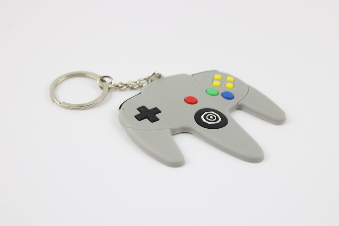 Gaming Nintendo N64 Control Pad Keychain - Etsy