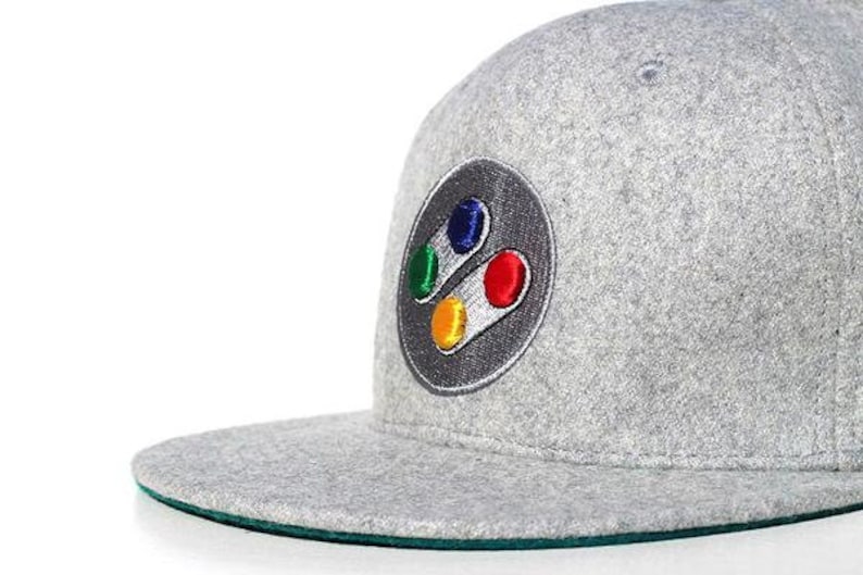 Gaming Hat SNES SFC Gamer Hats Snapback Super Nintendo Super Famicom - Etsy