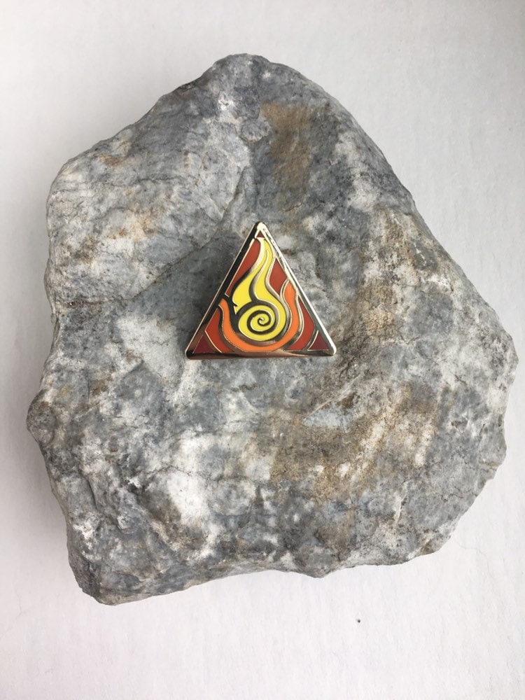 Alchemical Fire Nation Hard Enamel Pin // Inspired by Avatar | Etsy