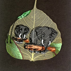 Indian Craft Painting Elephant Design Hand Painted Water - Etsy