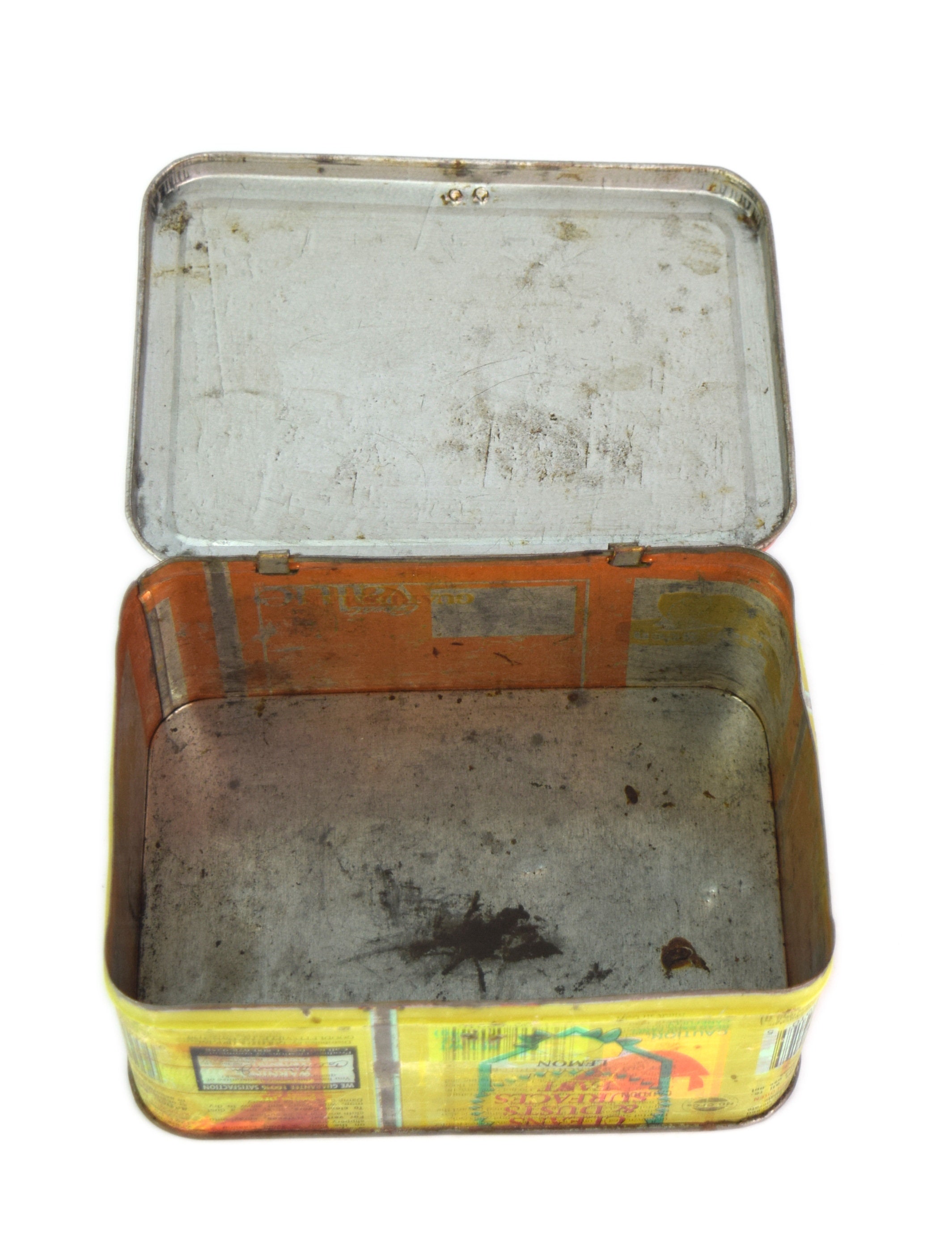 Vintage Litho Tin Box God Hanuman Printed Collectible Storage Box Old ...