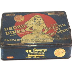 Old Dadro Binas Empty Medicine Box Collectible Litho - Etsy