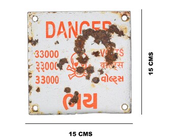 Danger Sign Board - Etsy