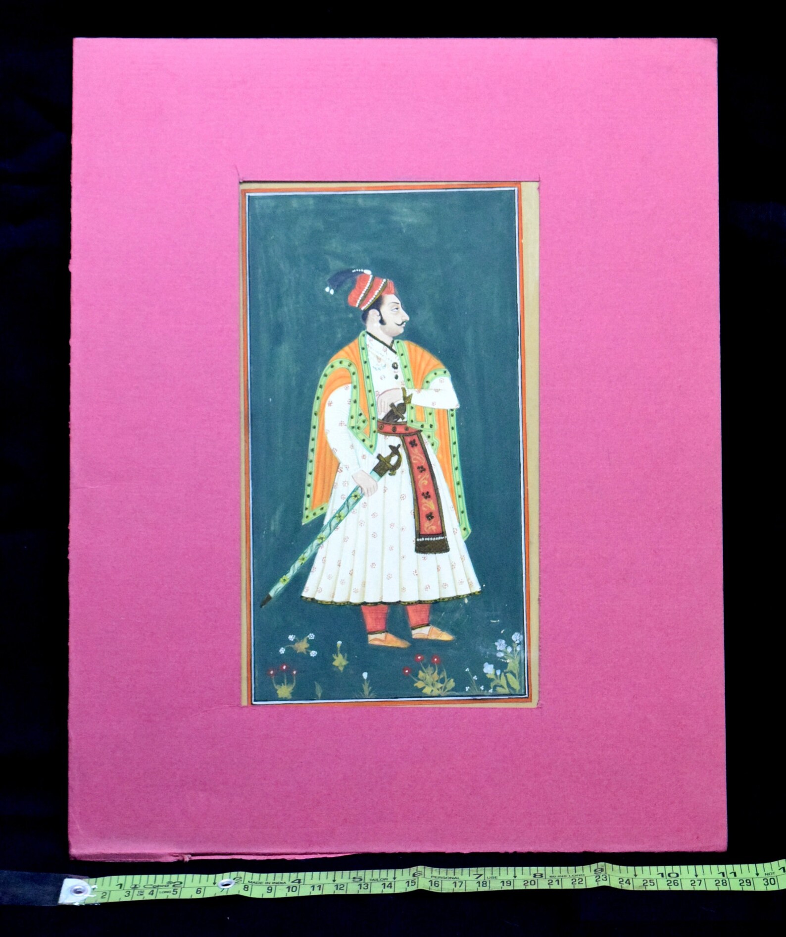Rare Miniature Painting Indian Hand Painted Fine Decorative - Etsy