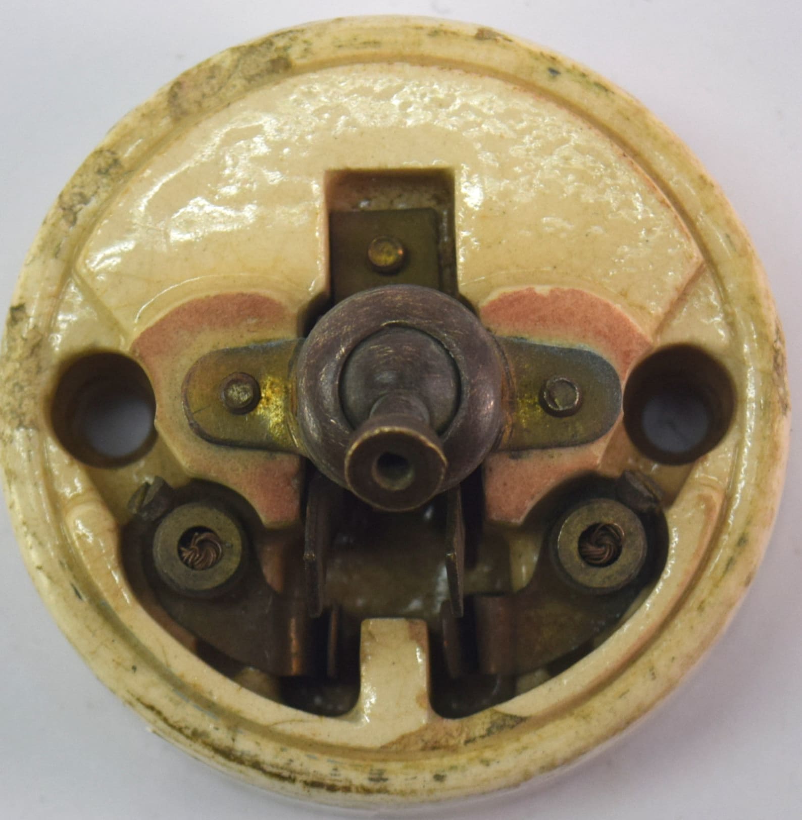 Vintage Vitreous Germany Made Electric Light Switches Brass & | Etsy