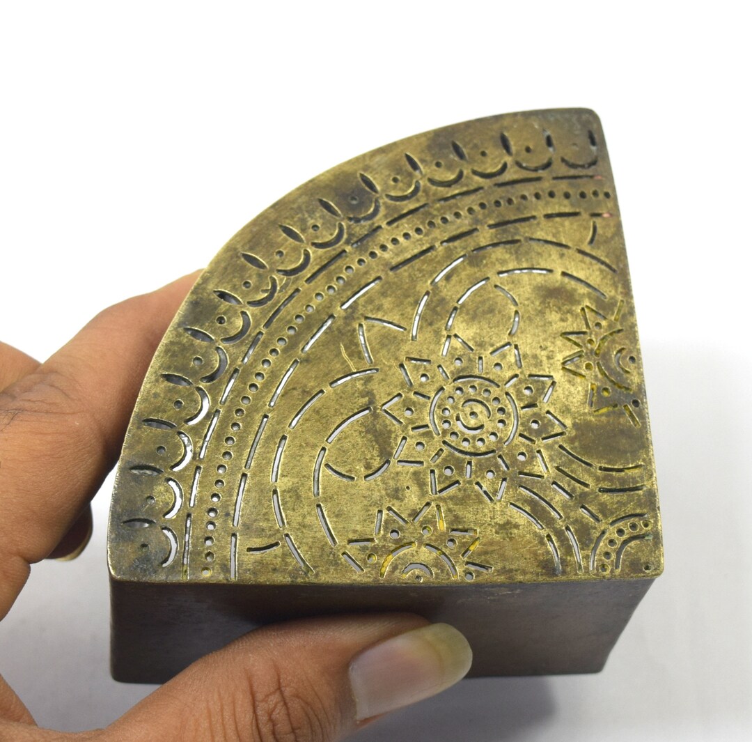 Old Traditional Rangoli Dye Jali Cut Brass Rangoli Artwork - Etsy