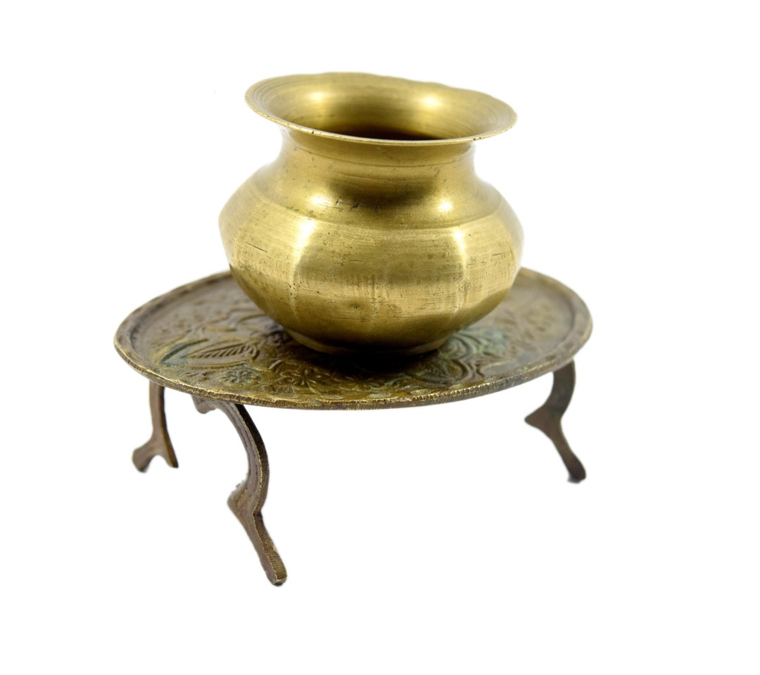 Rare Highly Decorative Fine Quality Brass Small Water Pot With - Etsy