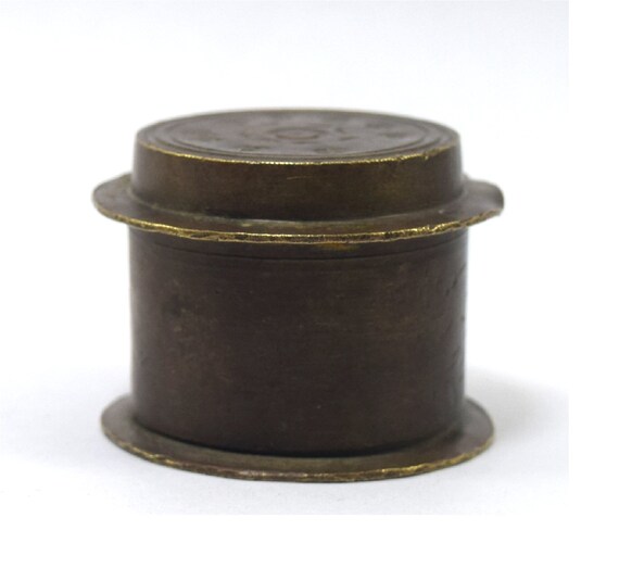 Art & Collectibles Tobacciana i22-58 Indian Chuna Dani Betel Box ...