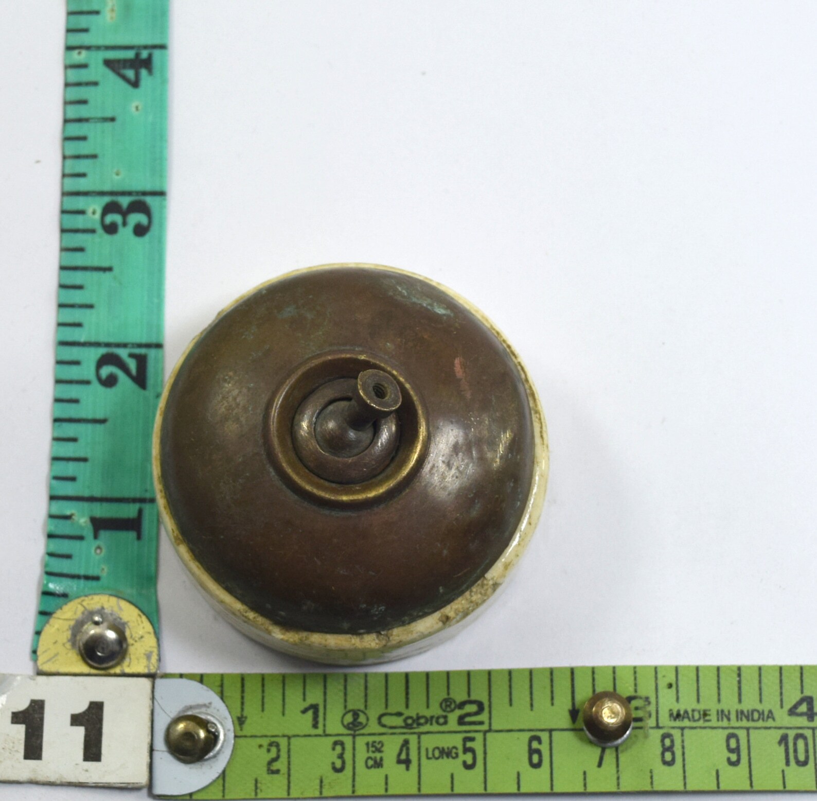 Vintage Vitreous Germany Made Electric Light Switches Brass & | Etsy