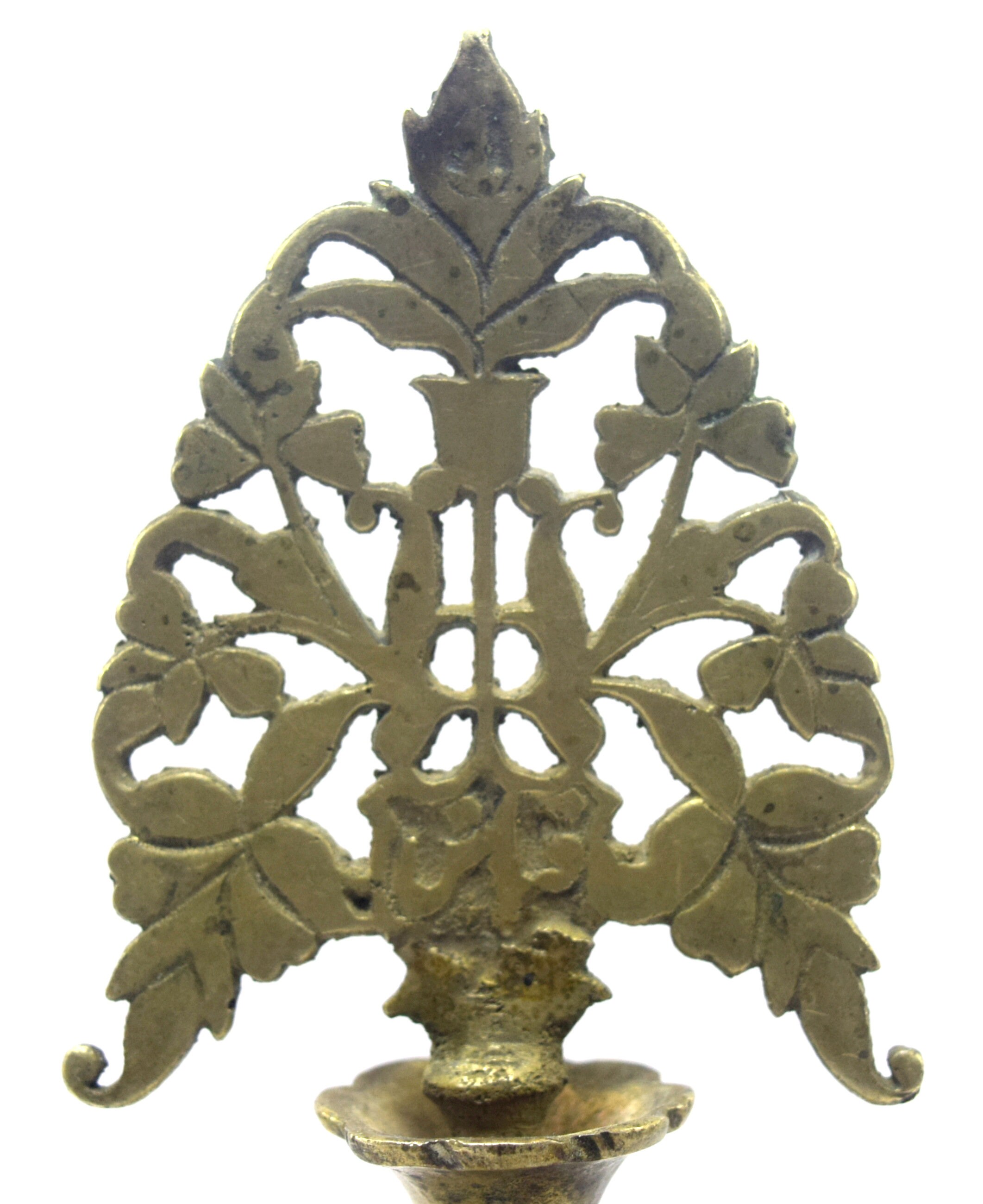 Vintage Brass Surma Dani Indo Islamic Indian Handcrafted Brass Mascara ...