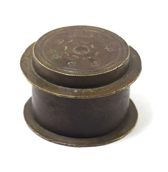 Art & Collectibles Tobacciana i22-58 Indian Chuna Dani Betel Box ...