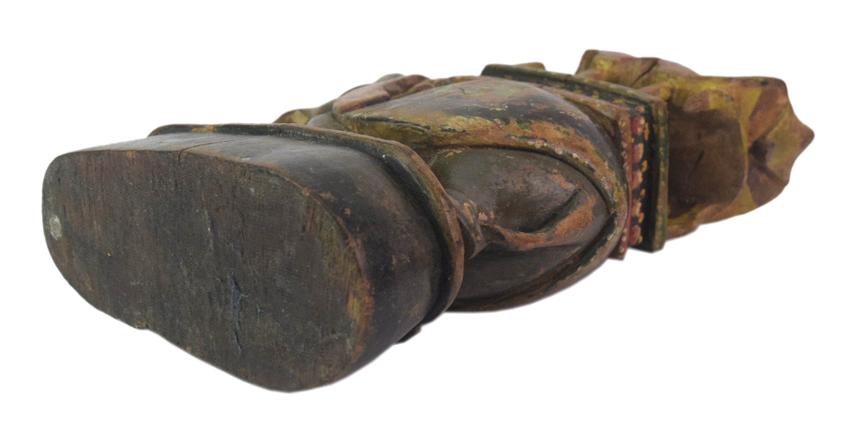 Wooden Elephant Howdah Antique Handcrafted Figure Hand Painted Design ...