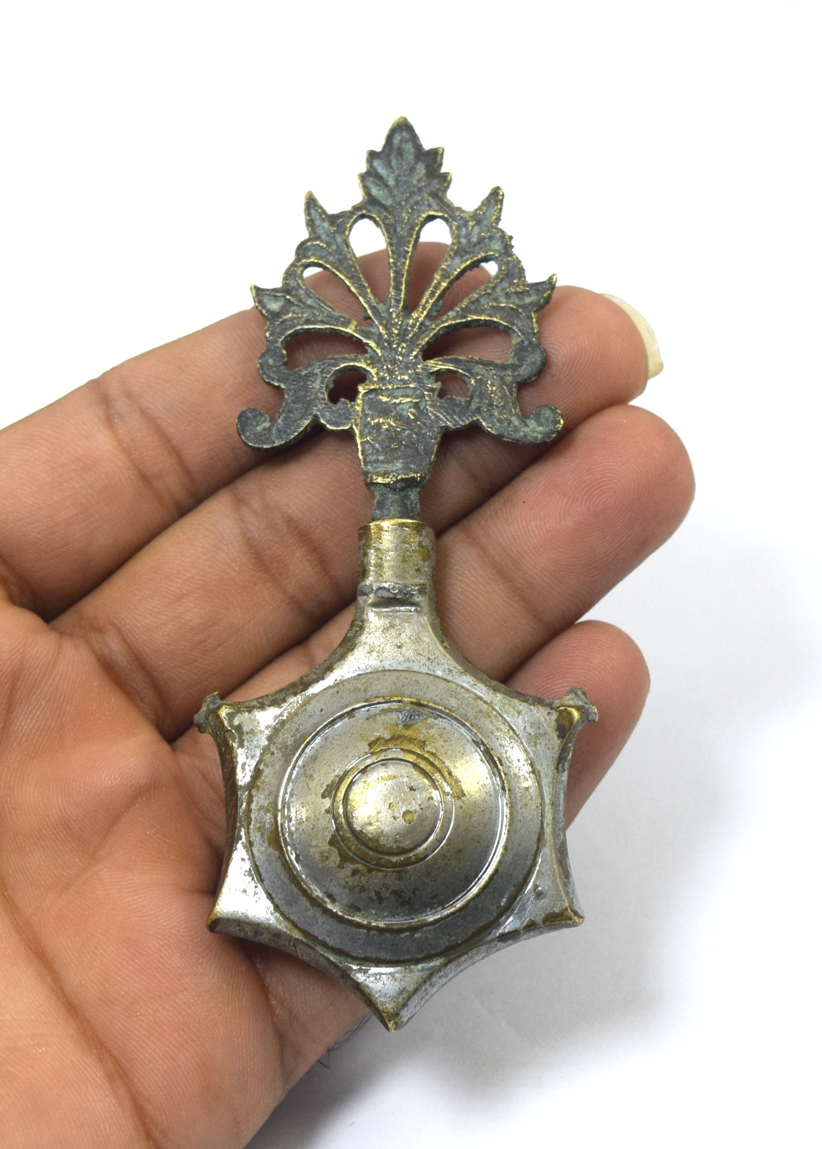 Handcrafted Brass Oriental Kohl Eye Shadow Holder Indian - Etsy