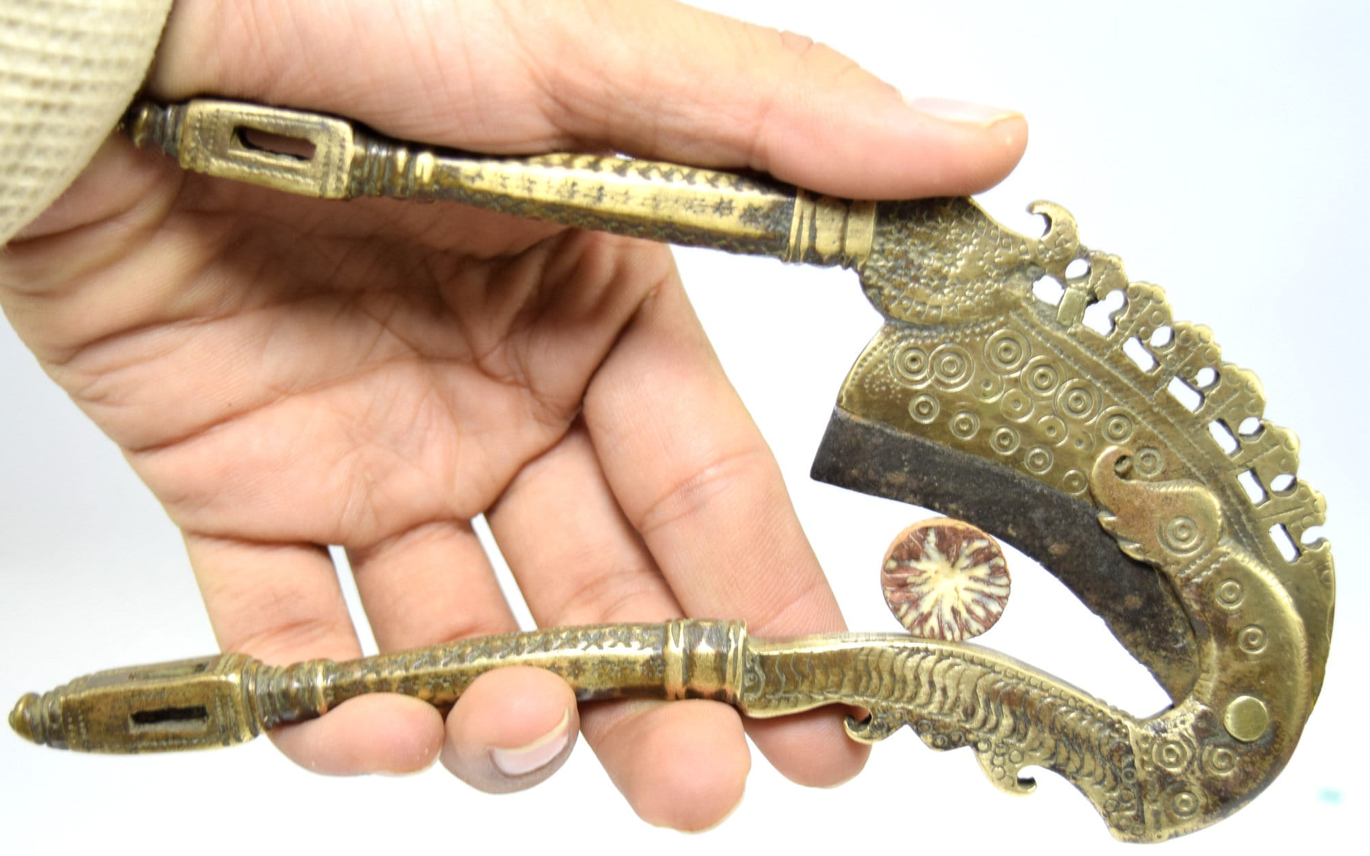 Indian Brass Vintage Areca Nut Cutter Collectible Vintage - Etsy