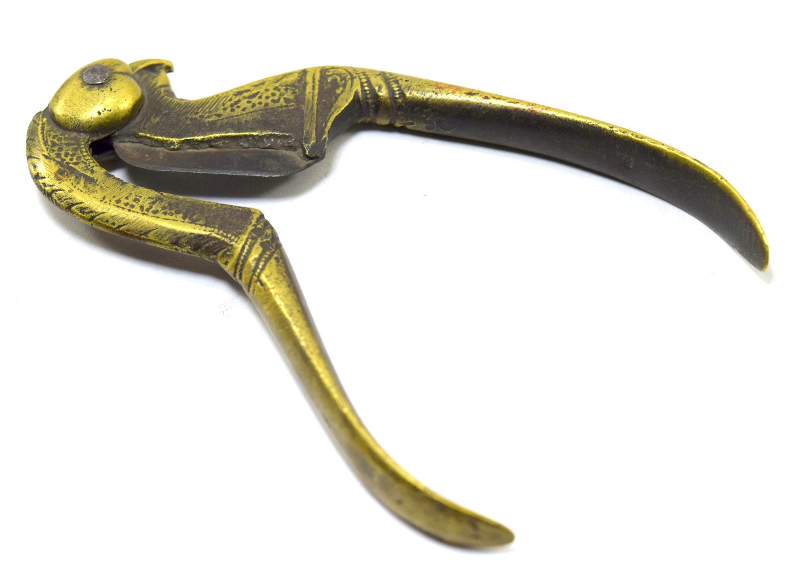 Beautiful Design Brass Betel Palm Cracker Indian Vintage Kitchen Tool ...