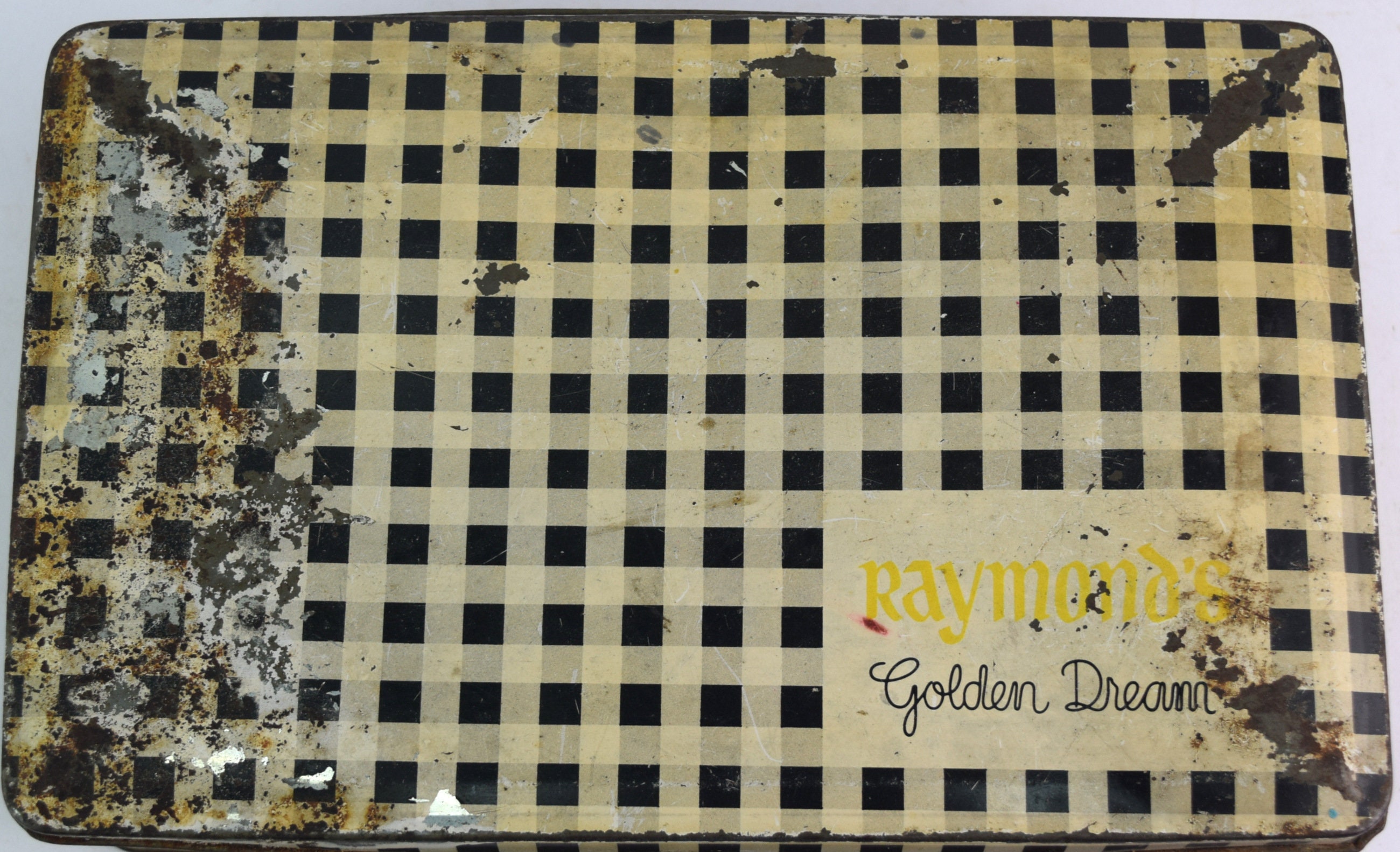 Vintage Advertisement Box Famous Old Company Raymonds Golden Dream ...