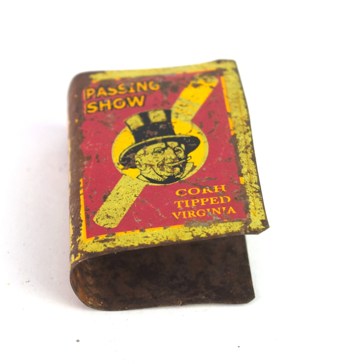 Vintage Match Stick Alte Eisen Bezugsbox Sammlerstück Pass show comp ...