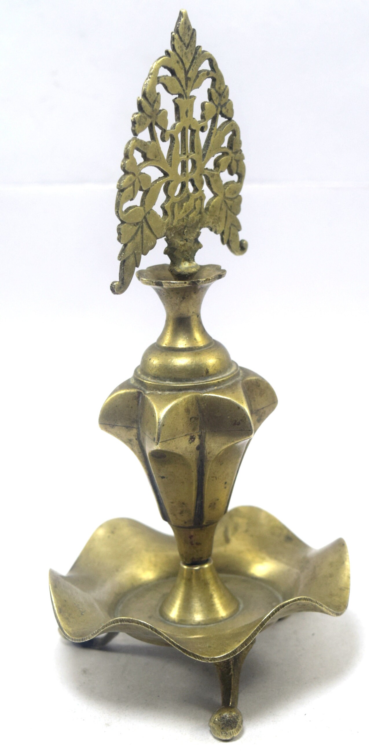 Vintage Brass Surma Dani Indo Islamic Indian Handcrafted Brass Mascara ...