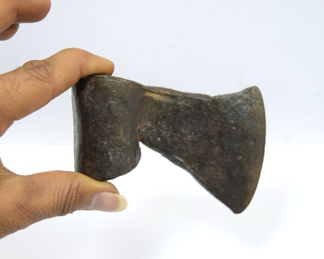 Indian Vintage Iron Axe Head Woodcutter Tool Garden Outdoor - Etsy