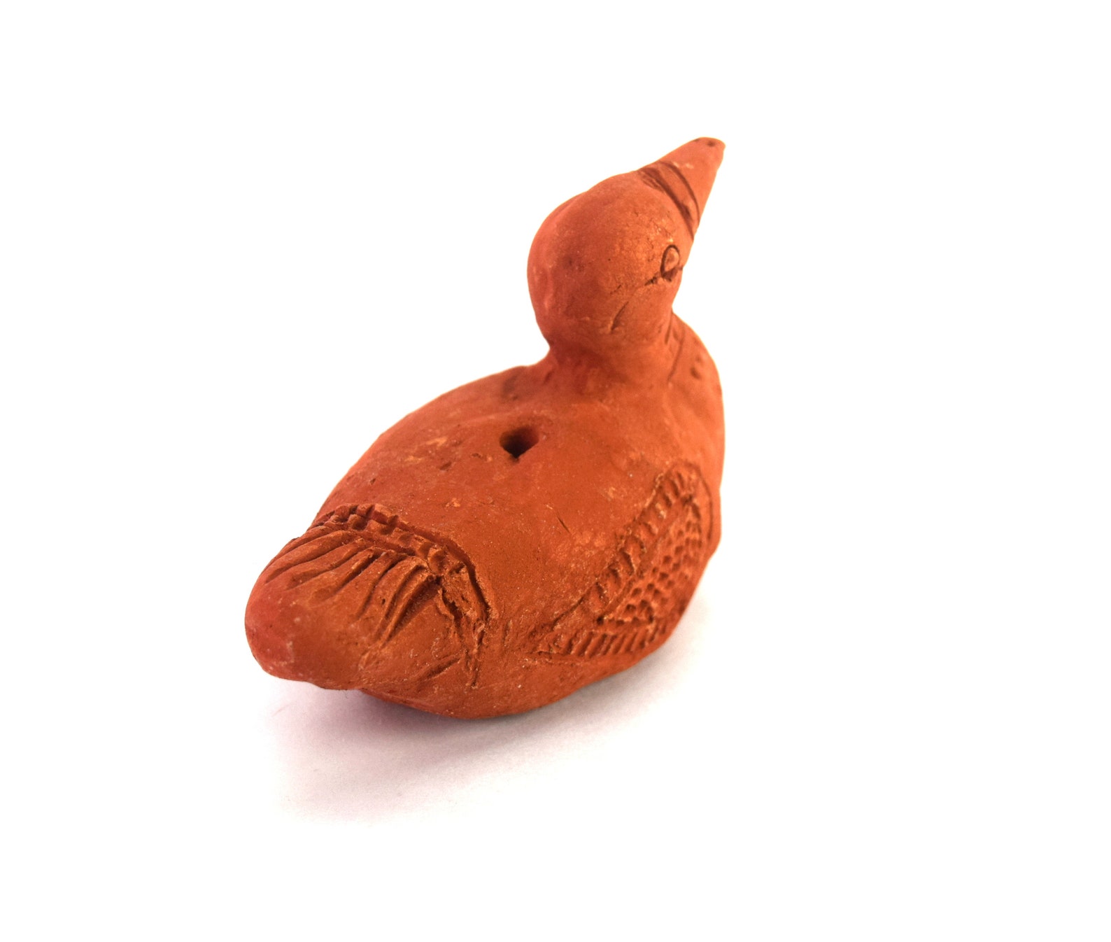 Handmade Clay Duck Figure Animal Lover Friend Gift Home Décor Beautiful ...