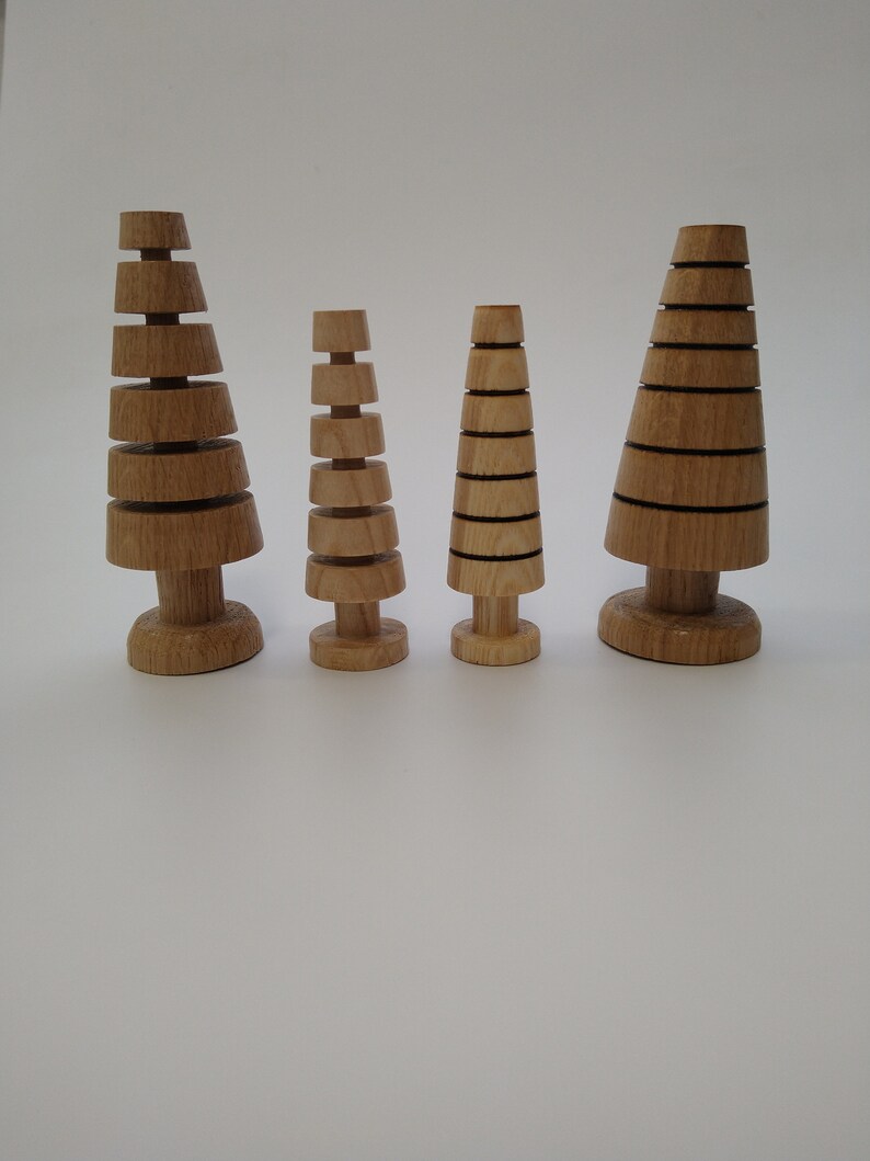 Wooden Christmas Trees Solid Hardwood to Last a Lifetime, a Family ...