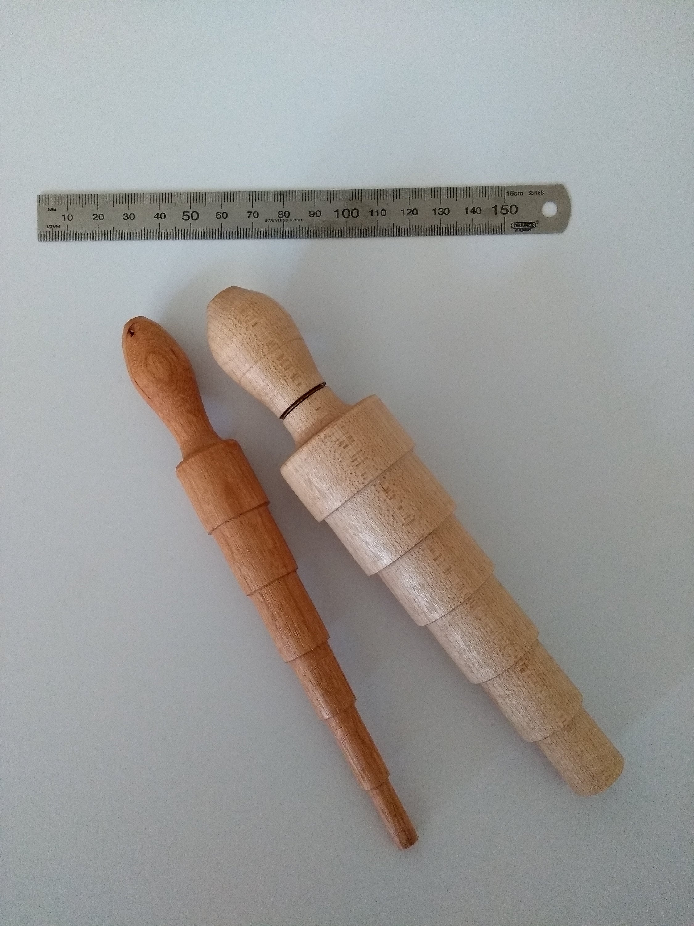 Large Hedebo Gauge (couronne Sticks) - Hand Crafted to Order From Solid ...
