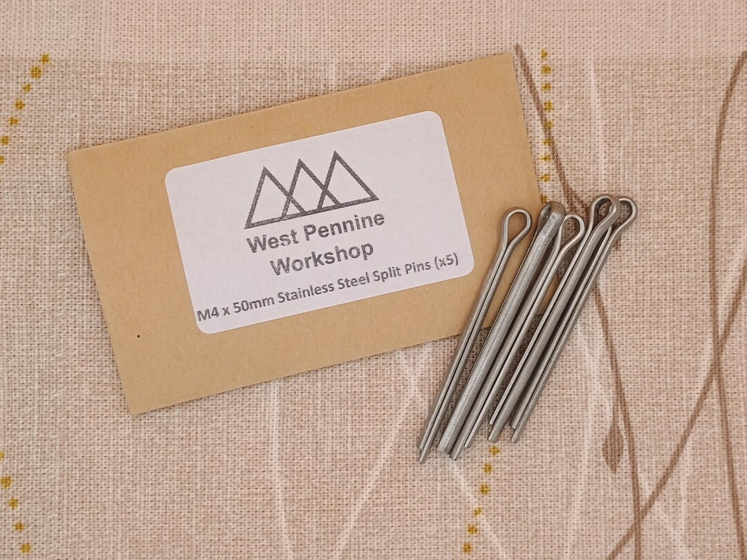 Stainless Steel Split Pins (cotter Pins) Pack of 5. Spare Parts for My ...