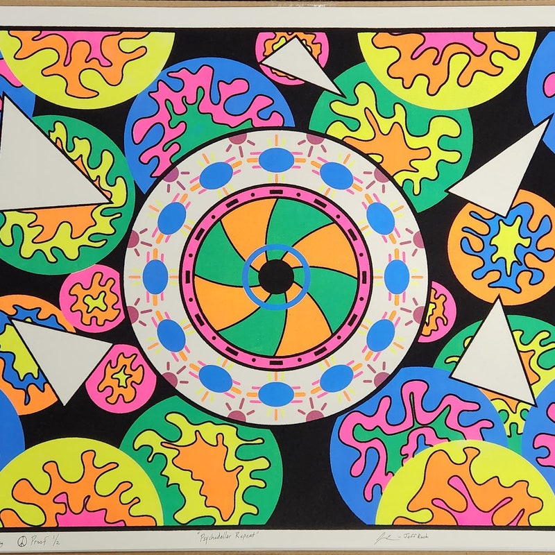 Flocked Poster - Etsy